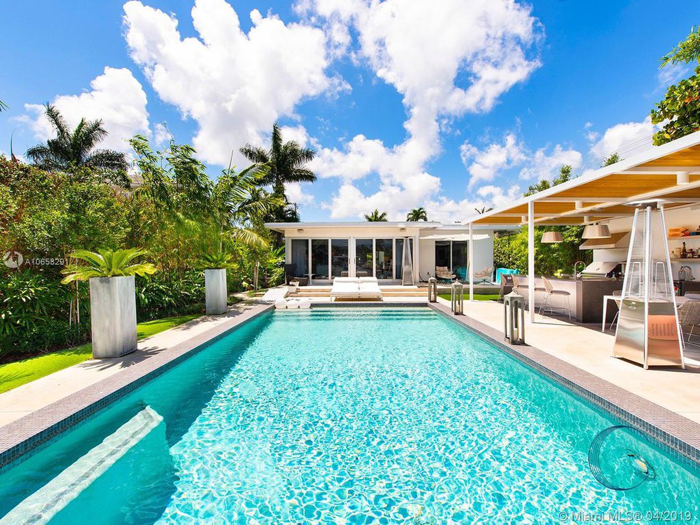 Magnifique maison moderne à Miami Beach au bord de l’eau | Realty Luxe
